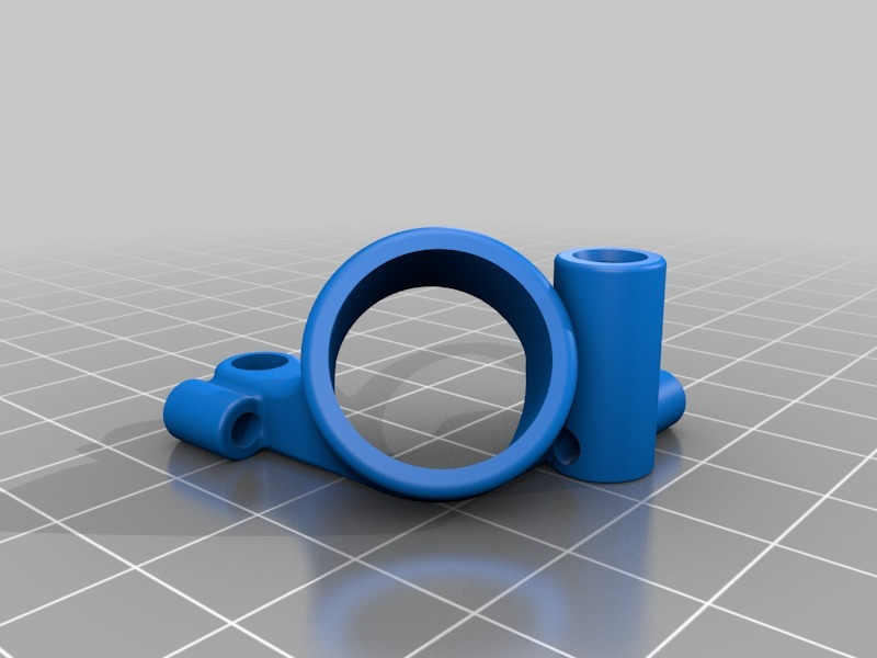 Free 3D file neXus AXII Antenna Mount, 30mm w/Flipstick 📶 ・3D printable ...