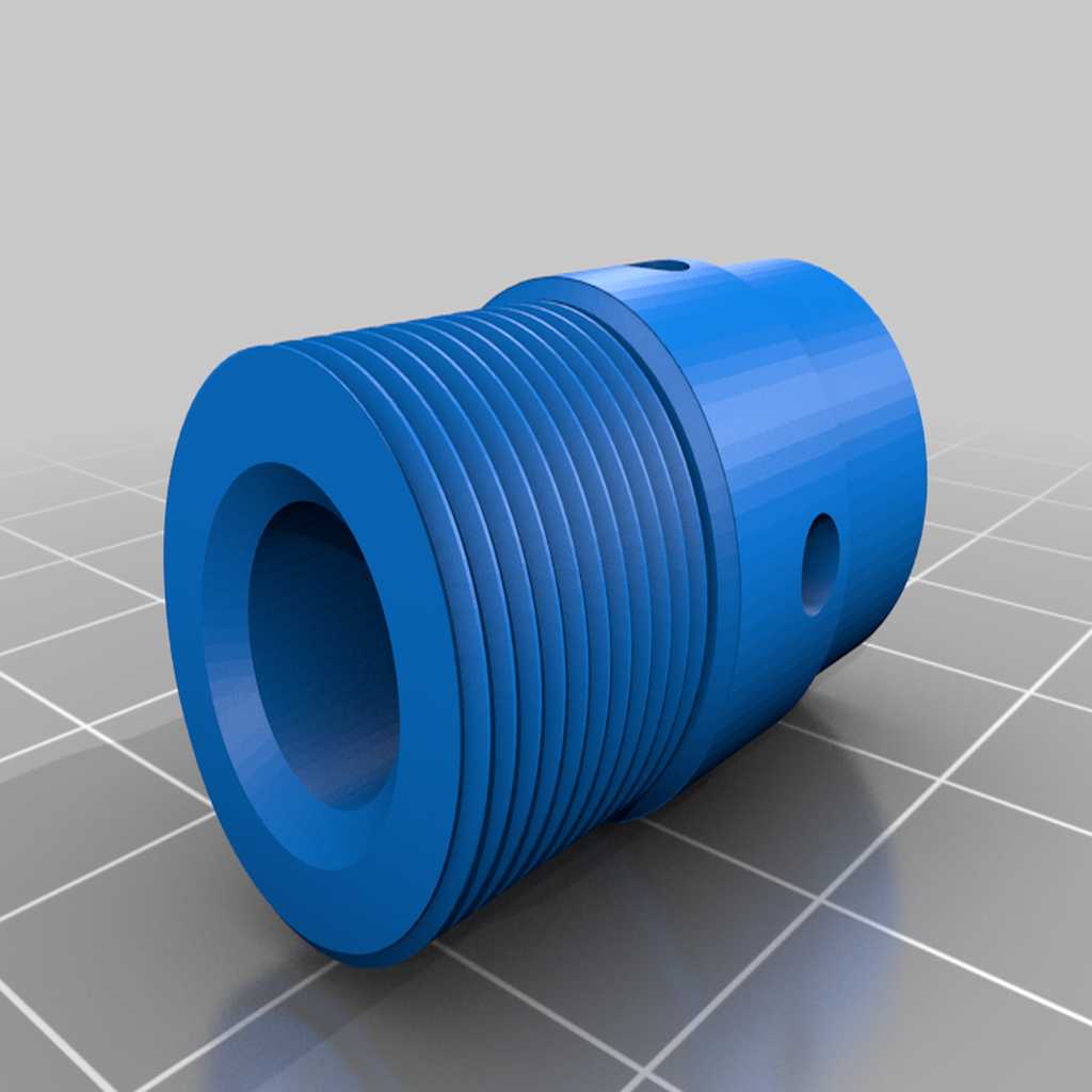 STL file HiCapa KJW TM AW - RIS Compensator / Threads 🔫 ・3D printer ...