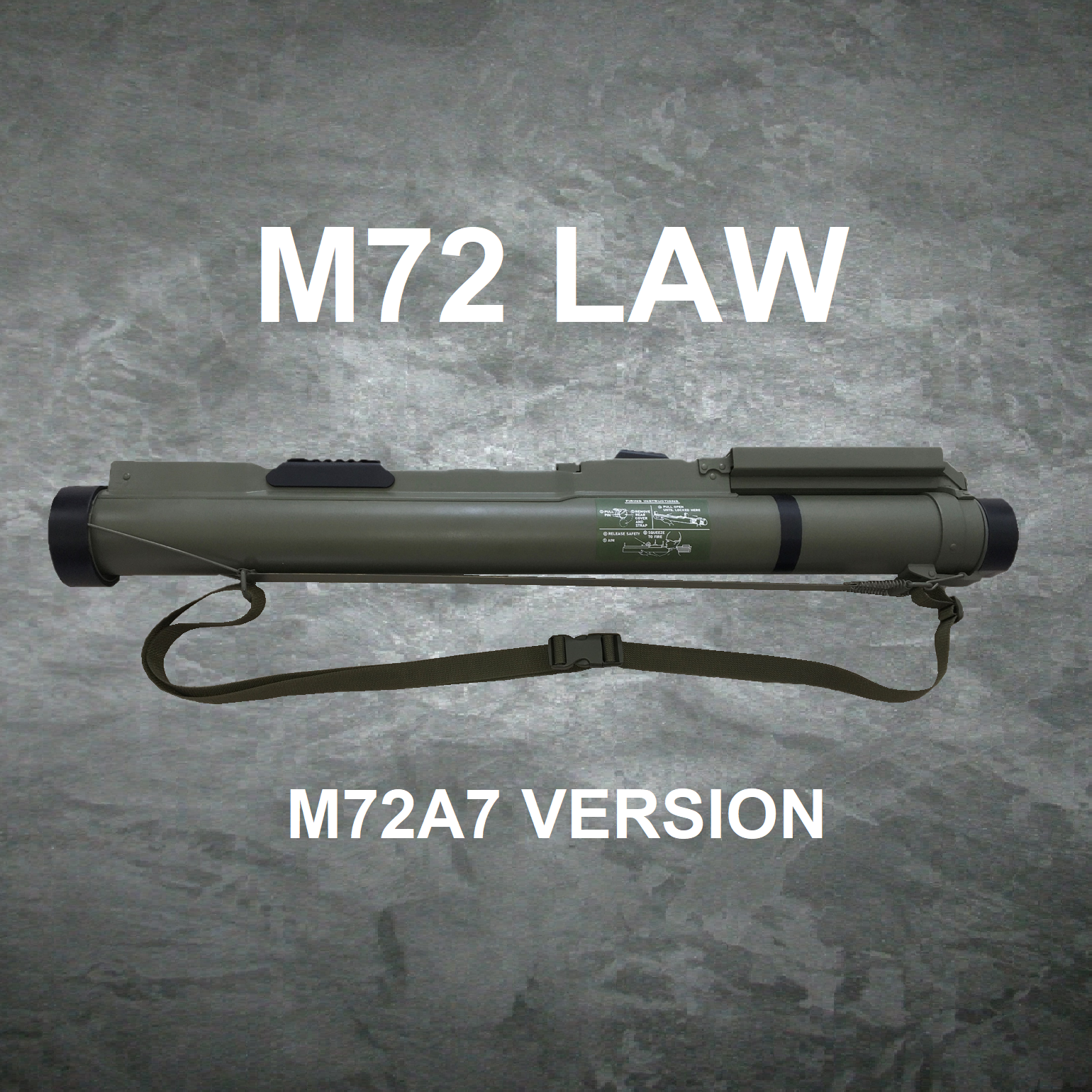⚖️ 1:1 M72 LAW (M72A7 VERSION) LIGHT ANTI-TANK WEAPON PROP・ 3D File for ...