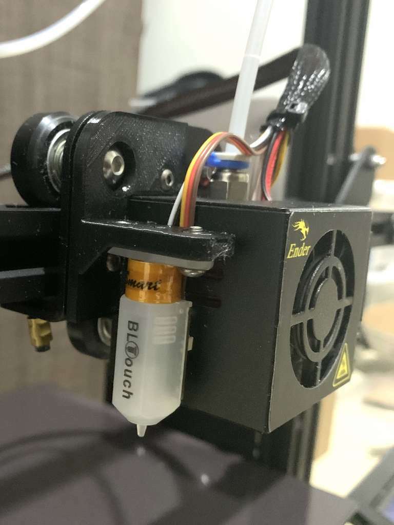 🧞‍♂️ Ender 3 Pro BLTouch Mount・Free 3D File for ・Cults