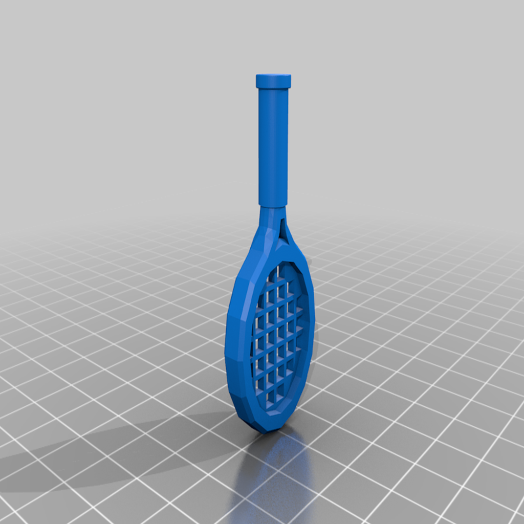 STL file Brick tennis racket 🧱 ・Template to download and 3D print・Cults