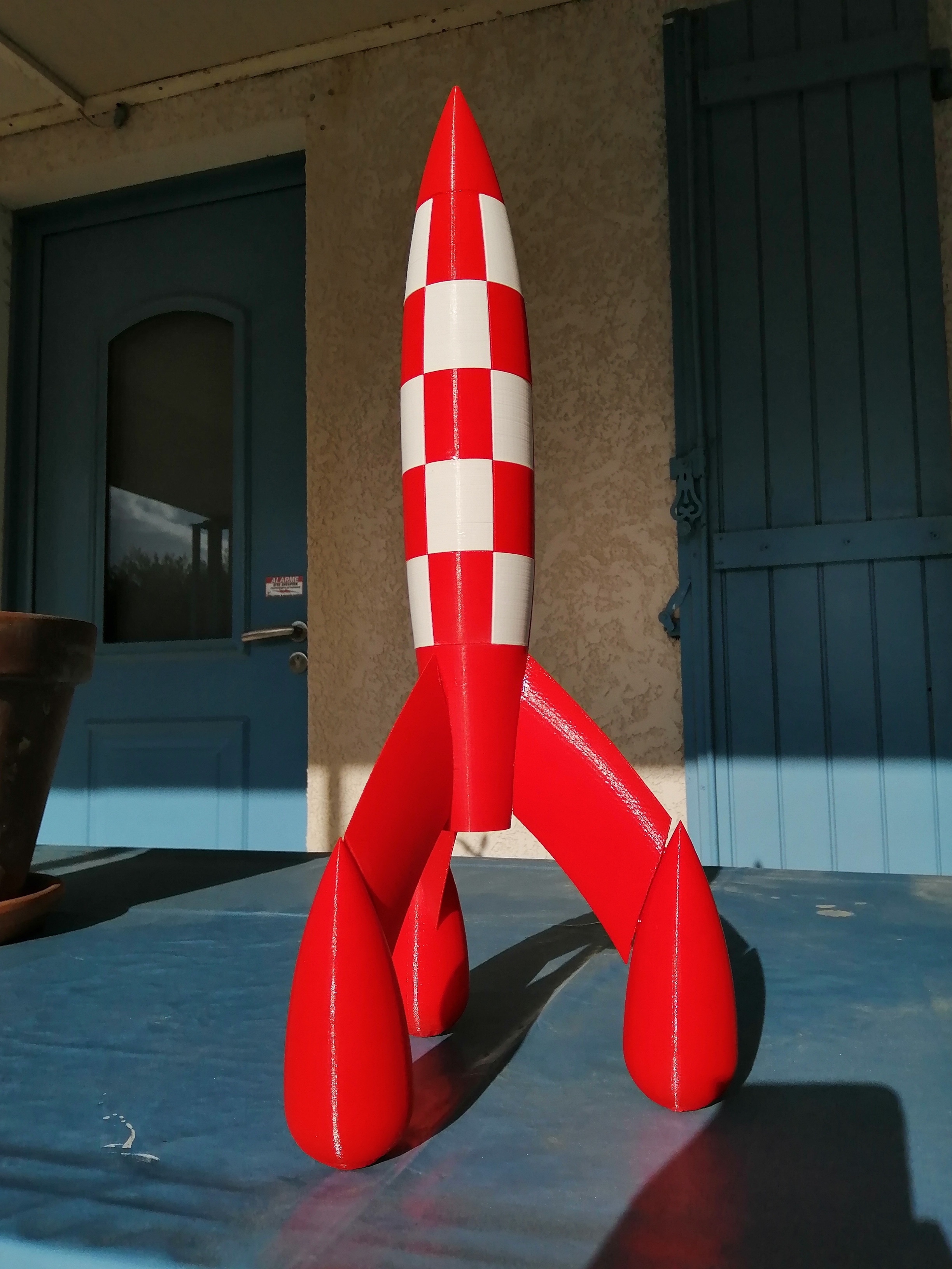 3D printer Tintin Rocket • made with ALFAWISE 30 PRO・Cults