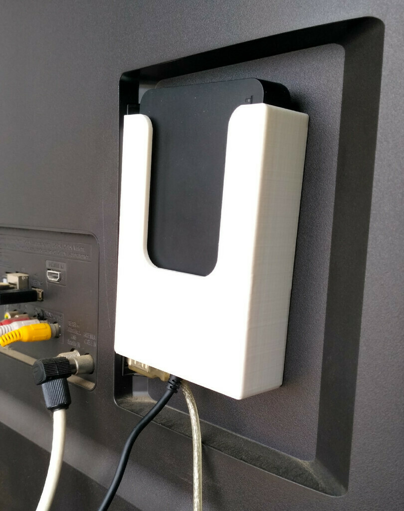 Free 3D file TV Hard Drive Mount - Support 🔧 ・3D print model to ...