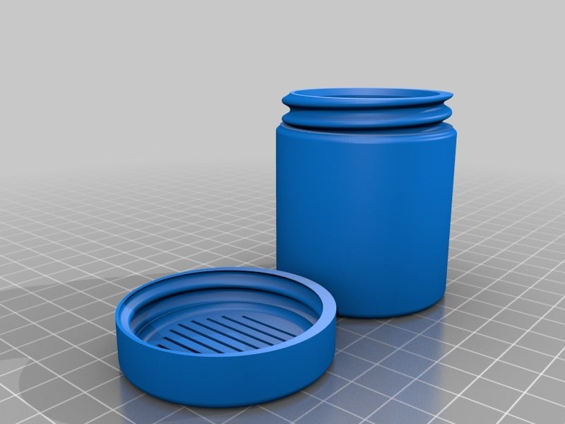 Free Stl File Silica Gel Desiccant Canister For Filament Spools 🪢 ・3d