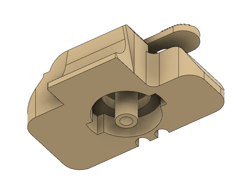 STL file SureFire ADPT-HL1-OC Helmet Adapter for the HL1 Light 🪖 ・3D ...