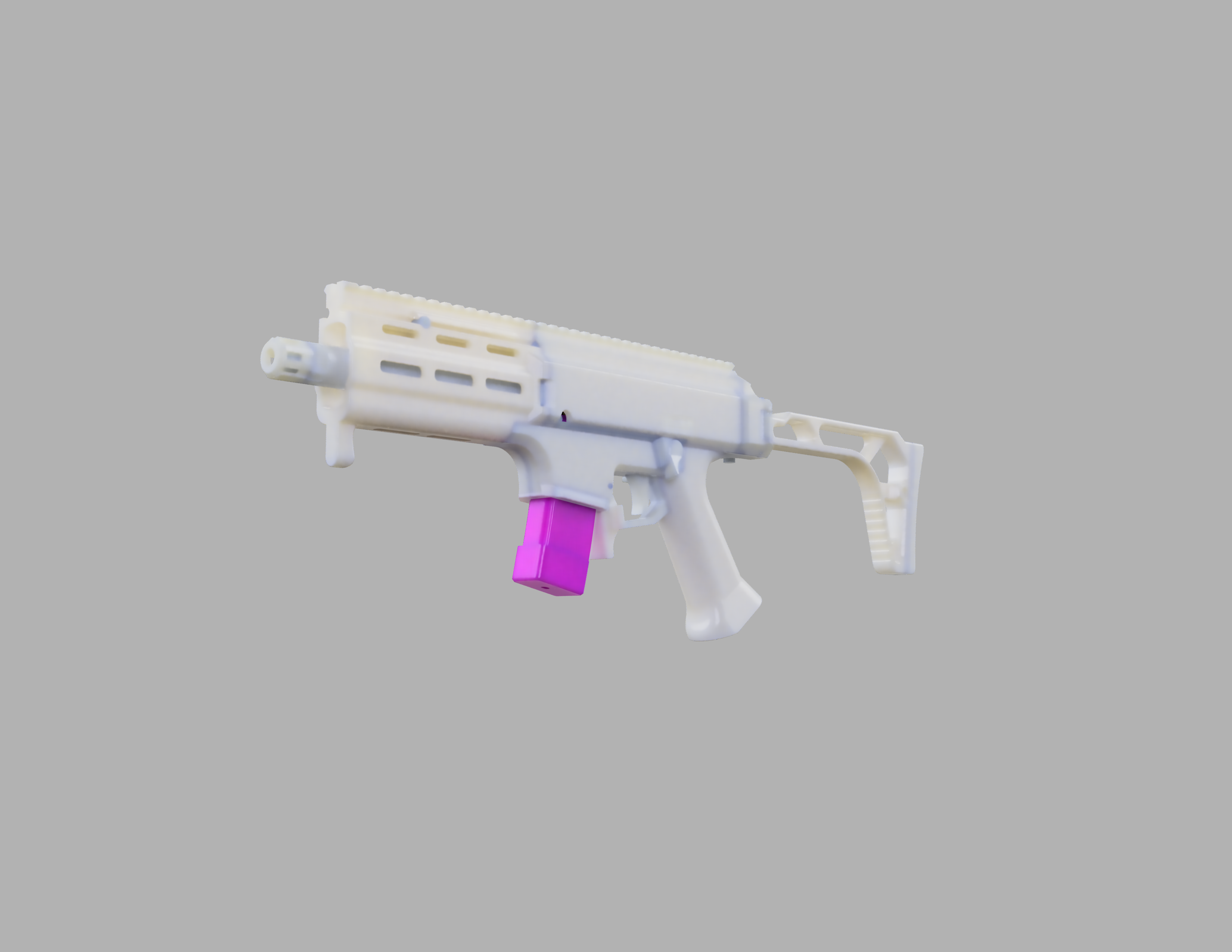 🦂 ASG CZ Scorpion EVO Mag short・ STL File for ・Cults