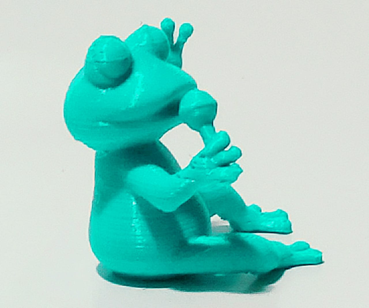 3D file Singer Frog 🧑‍🎤 ・Template to download and 3D print・Cults