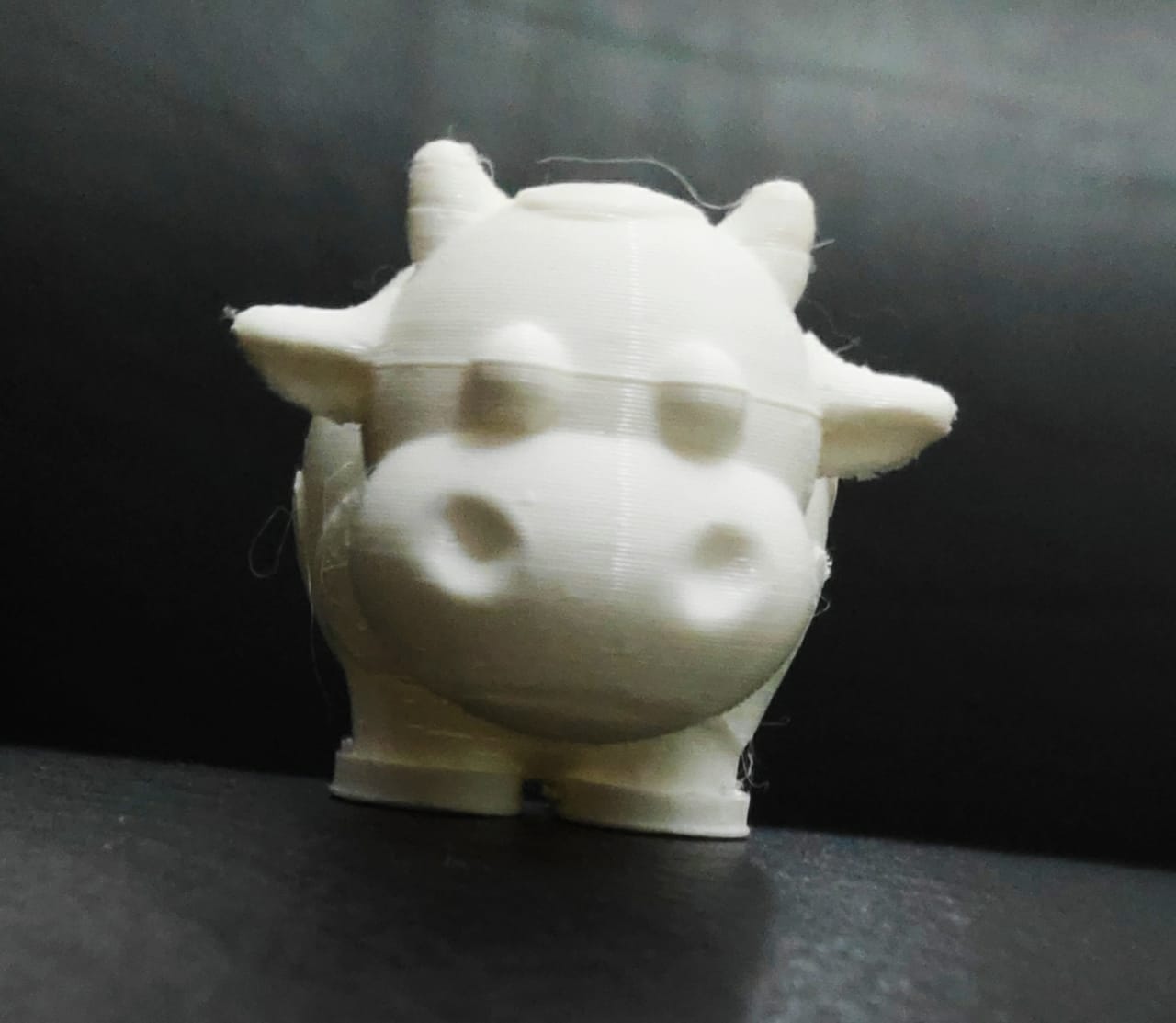 🐄 Round Cow・ 3D File for 3D printing・Cults