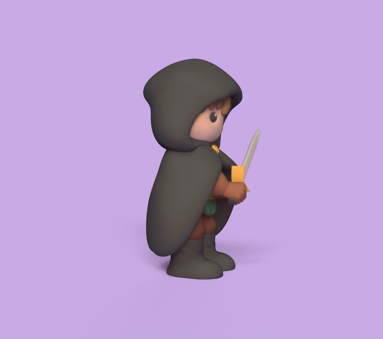 3D file Cute Knight 🗿 ・Template to download and 3D print・Cults