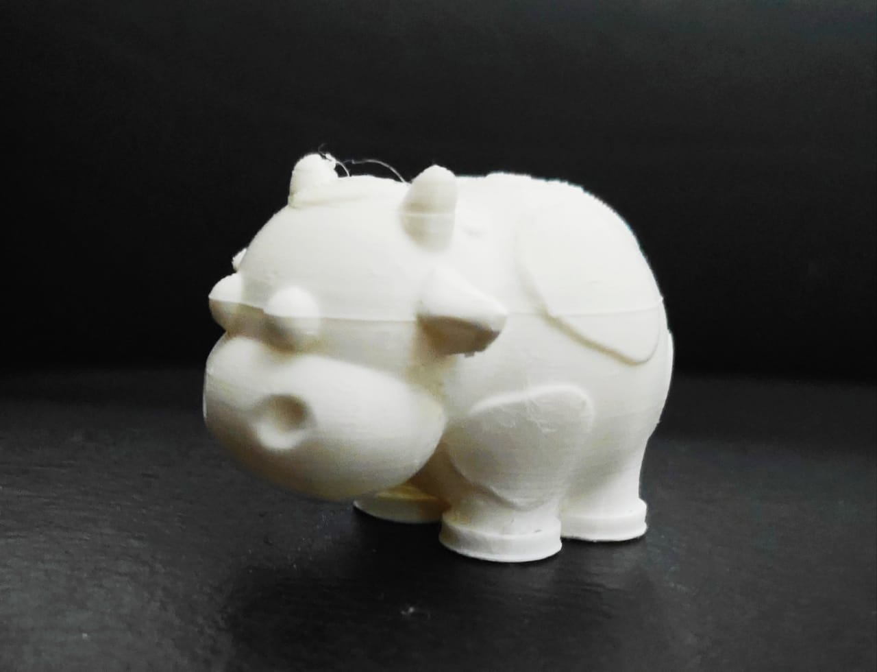 🐄 Round Cow・ 3D File for 3D printing・Cults
