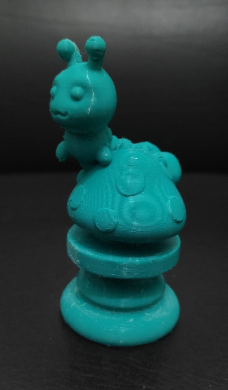 3D file Alice Chess - Side A - Rook - Caterpillar ♟️ ・Model to download ...