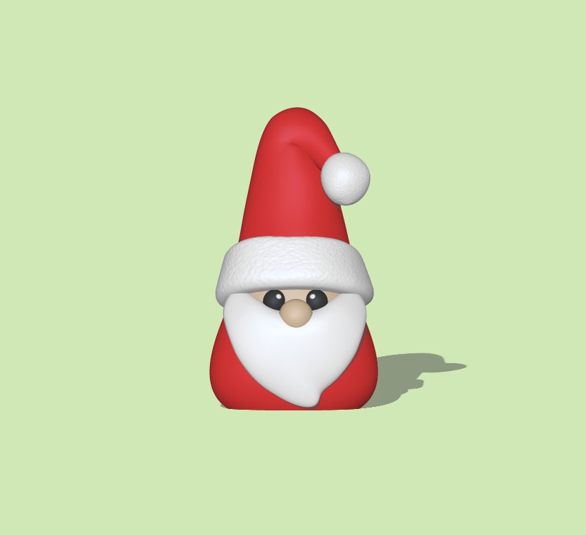 3D file Stylized Santa Claus 🎅 ・3D print object to download・Cults