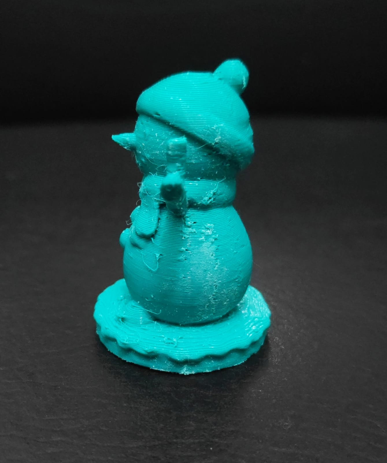 3D file Happy Snowman ☃️ ・3D printable model to download・Cults