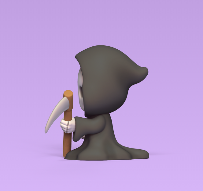 3D file Death Skull 💀 ・Design to download and 3D print・Cults