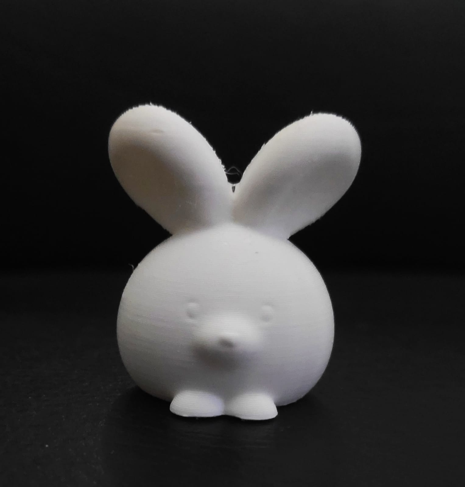 3D file Cute Round Bunny ️ ・3D printing idea to download・Cults
