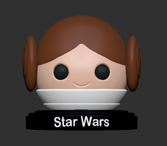 Free 3D file Princess Leia 👸 ・3D printable object to download・Cults