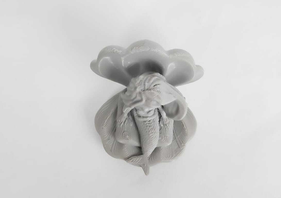 3D file Cute Shell Mermaid 🐚・Model to download and 3D print・Cults