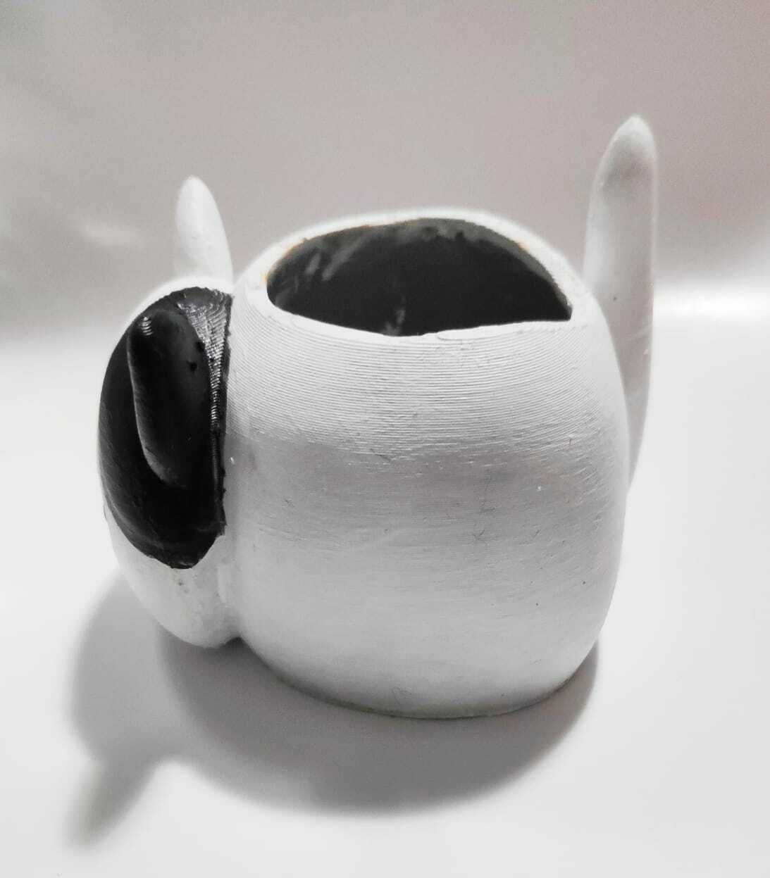 3D file Cute Cat Pot 🐱・Model to download and 3D print・Cults