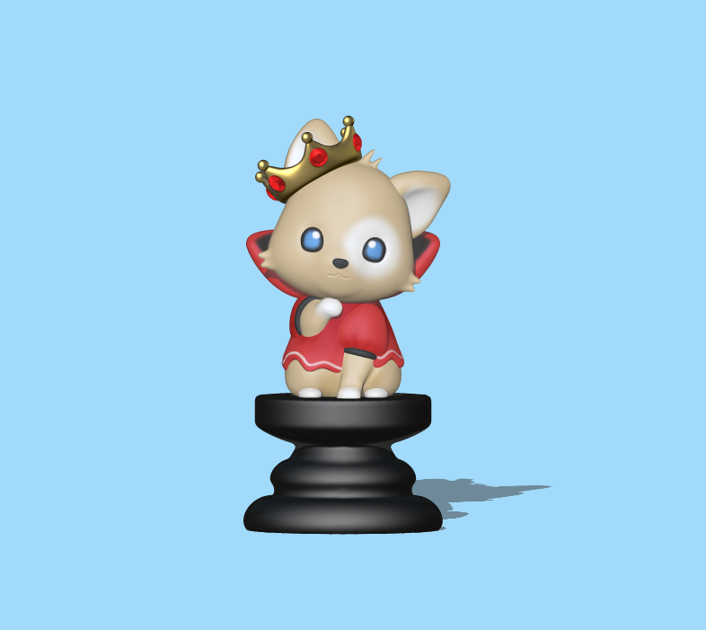 3D file Cat Chess Pieces 🐱 ・3D print object to download・Cults