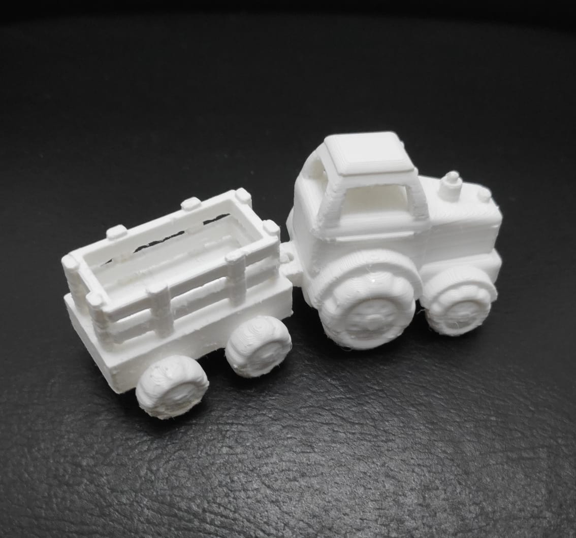 3D file Farm Tractor 🚜 ・3D printer design to download・Cults
