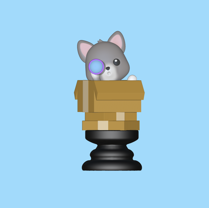 3D file Cat Chess Pieces 🐱 ・3D print object to download・Cults