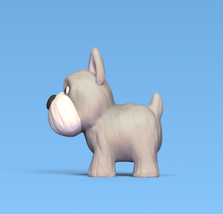 3D file Furry Dog 🐕 ・3D printable model to download・Cults
