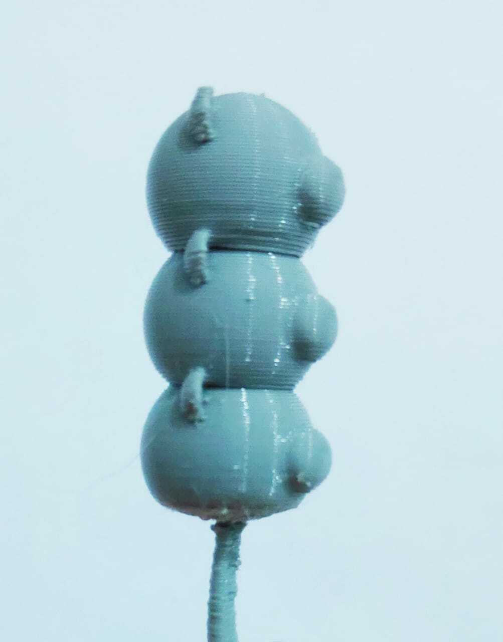 3D file Cute Bear Dango 🐻 ・Model to download and 3D print・Cults