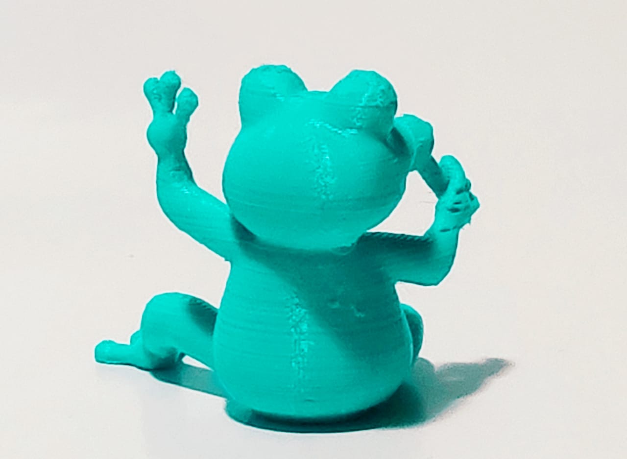 3D file Singer Frog 🧑‍🎤 ・Template to download and 3D print・Cults