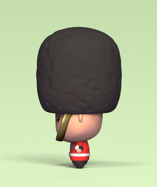 3D file Queen's Guard 💂 ・Model to download and 3D print・Cults