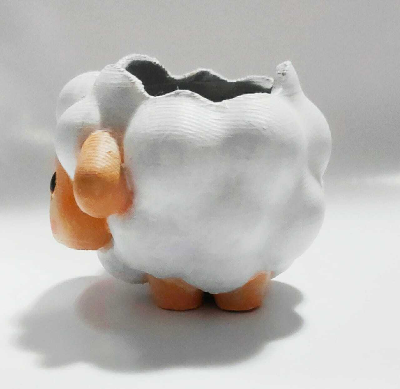 3D file Cute Sheep Pot 🐑 ・3D printing model to download・Cults