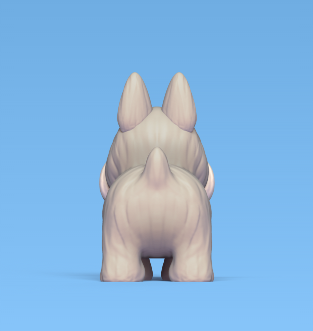 3D file Furry Dog 🐕 ・3D printable model to download・Cults
