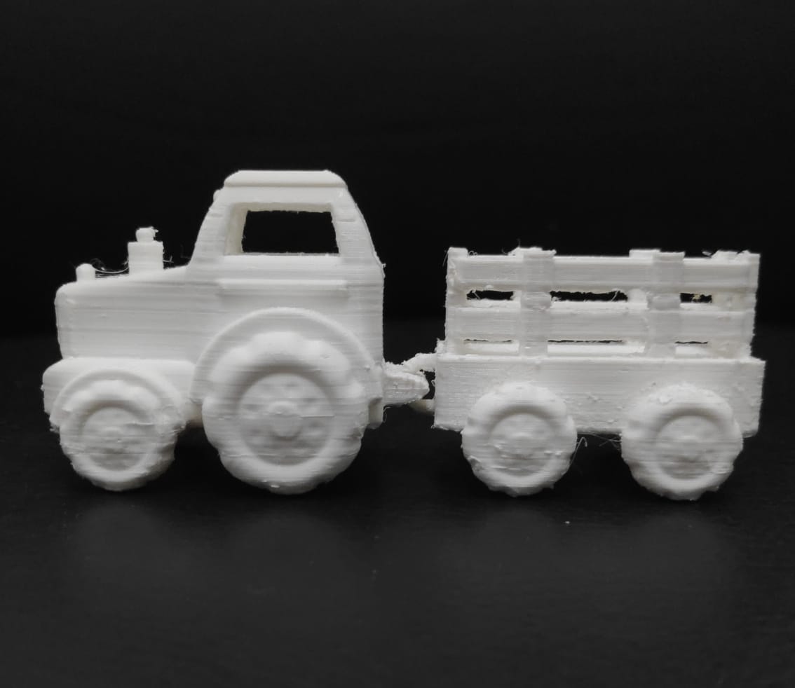 3D file Farm Tractor 🚜 ・3D printer design to download・Cults