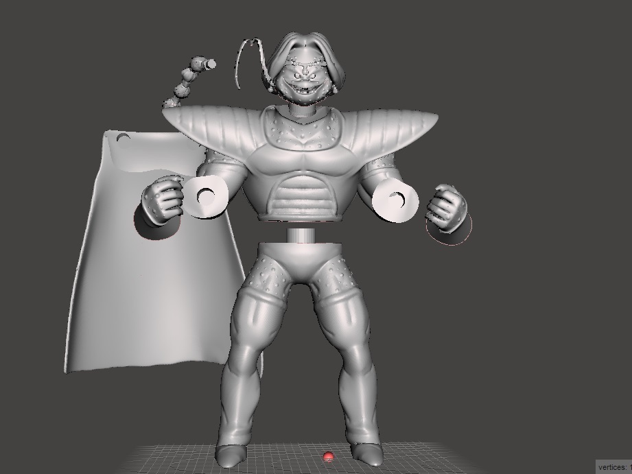 3D file ZARBON TRANSFORMED-DRAGON BALL Z 🤖 ・3D printable model to ...