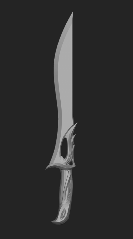 🗡️ Valorant Sovereign Sword for Print・ STL File for ・Cults