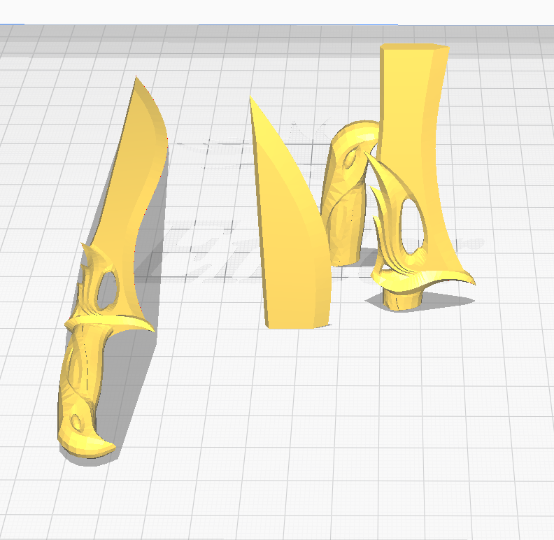 🗡️ Valorant Sovereign Sword for Print・ STL File for ・Cults