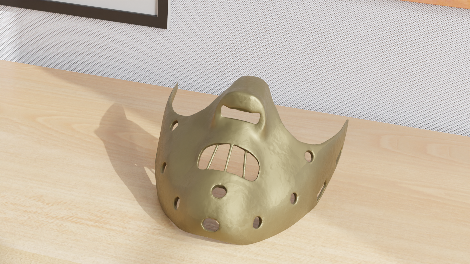Файл STL Hannibal Lecter Tribute Mask 🎦 (OBJ)・Модель 3D-принтера для ...
