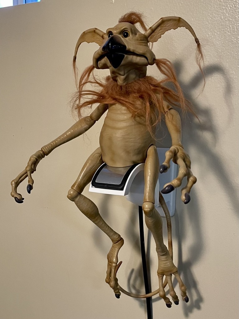 Wall display for Disney Kowakian Monkey-Lizard・Free 3D File for ・Cults