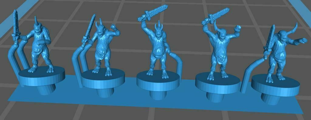 🎨 Epic scale Plague Demons・Free STL File for ・Cults