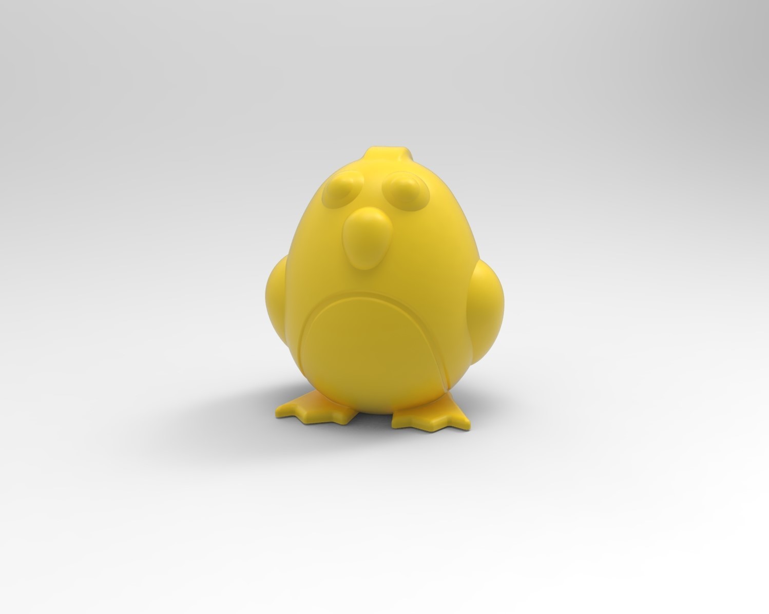STL file Chick 🐣 ・3D print design to download・Cults
