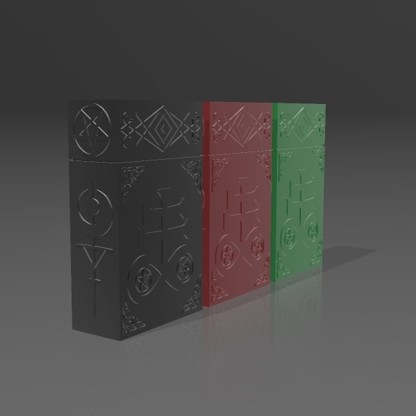 STL file CARD BOX - WITCHCRAFT // TAROT V2 📦 ・3D print object to ...
