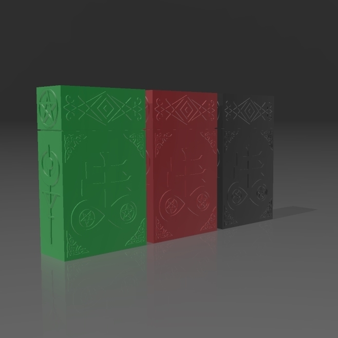 STL file CARD BOX - WITCHCRAFT // TAROT V2 📦 ・3D print object to ...