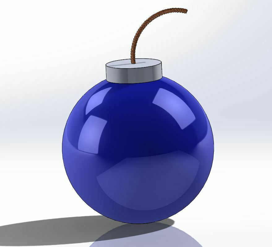 Free STL file Zelda Bomb 💣 ・Object to download and to 3D print・Cults