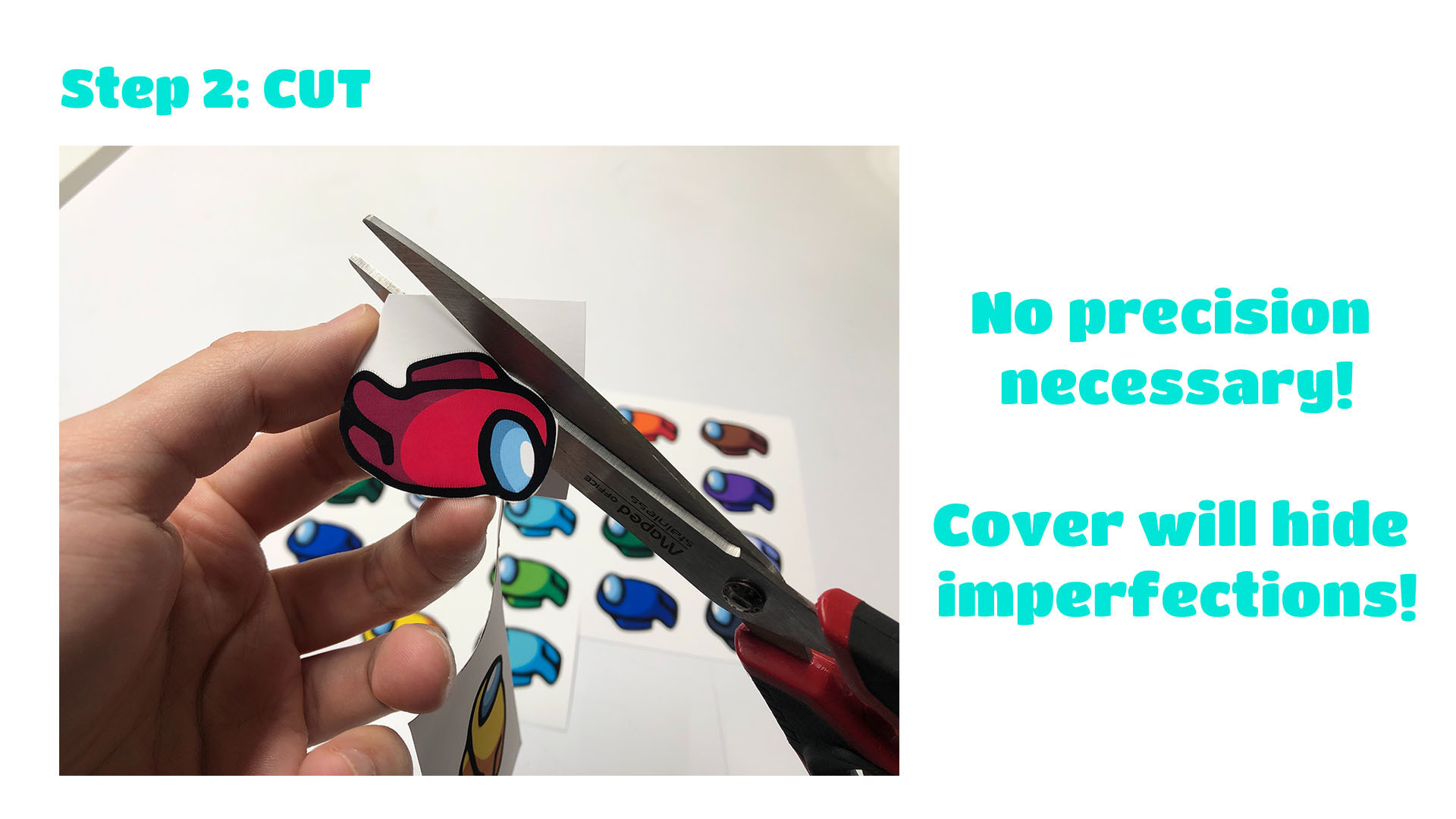 🗝️ Among Us ejected spinning Crewmate - EASY to print!・Free 3D File for ...