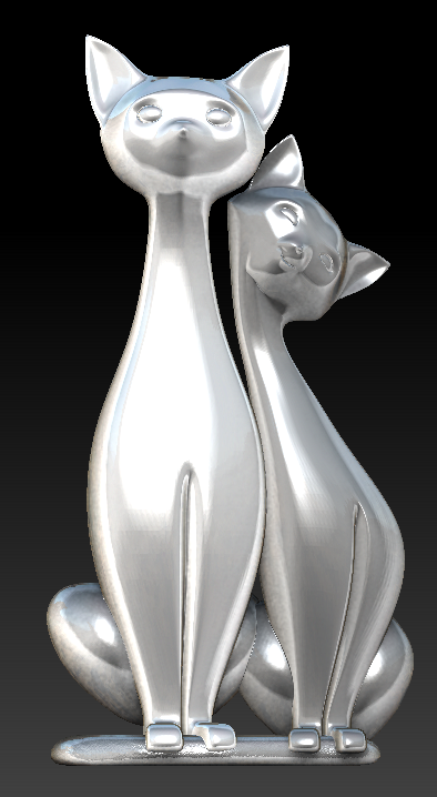 Free STL file Cat decor 🐱 ・3D printer design to download・Cults