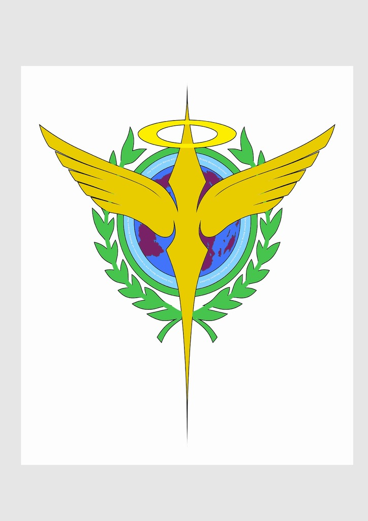 🤖 Celestial Being Logo・Free STL File for 3D printing and CNC machining ...