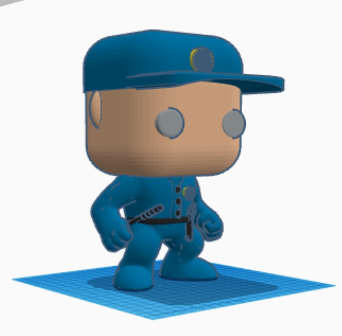 Archivo STL Funko Pop Police, Policia, Policier, figure 🚓 ・Objeto de ...