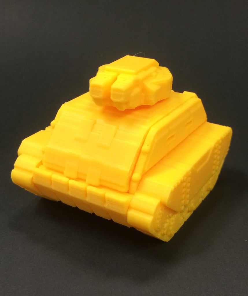 3D print Gilgamesh Pattern Battle Tank (15mm scale)・Cults