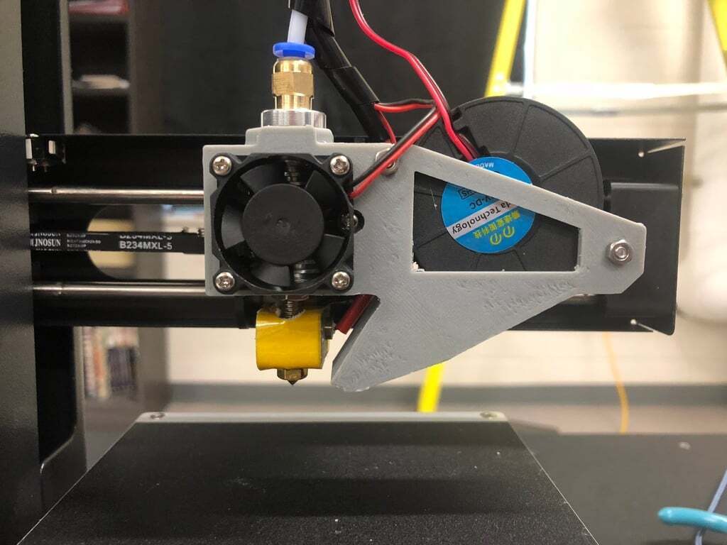 3D printable Monoprice Select Mini V2. Dual Fan Mount.・Cults