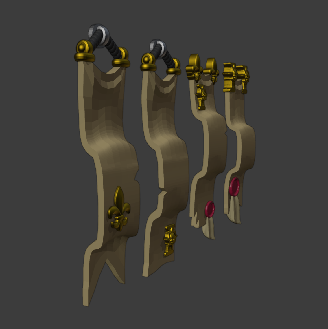 📜 Sisters public transport scroll decorations・ 3D File for 3D printing ...