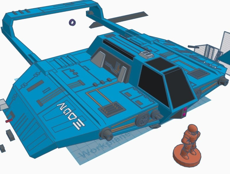 ⭐ Cloakshape (Star Wars Legion scale)・Free STL File for ・Cults